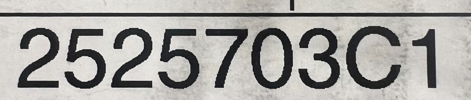 2525703C1 Genuine International L/H Side Door Mirror Arm Shell OEM ...