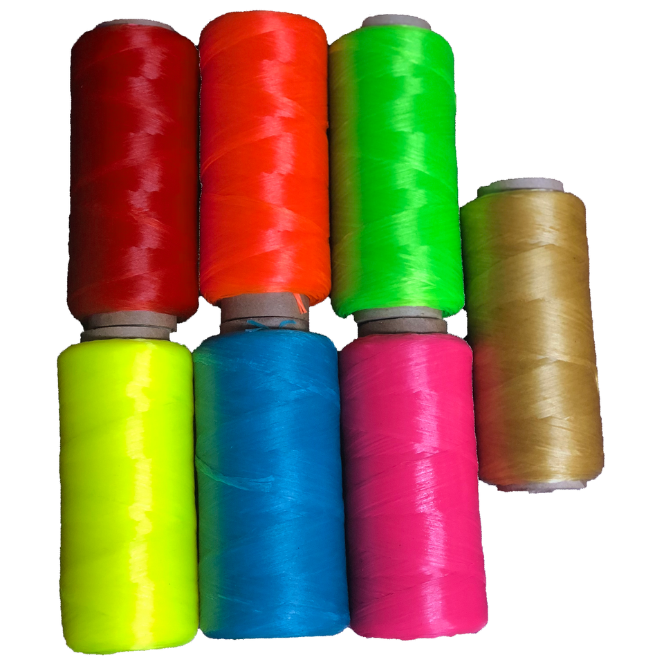 Red Artificial Sinew 150 Yard Spool - Frogjelly Leather | eBay