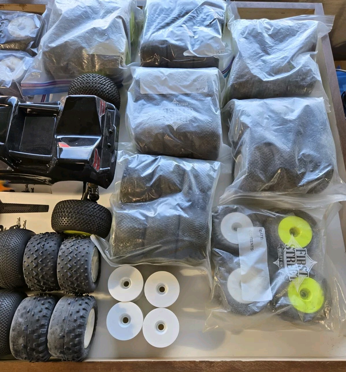 Kyosho RT5 Stadium Truck 1/10, With About 20 Sets Of Wheels | eBay