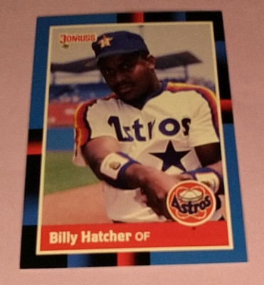 1988 Donruss #261 BILLY HATCHER Houston Astros | eBay