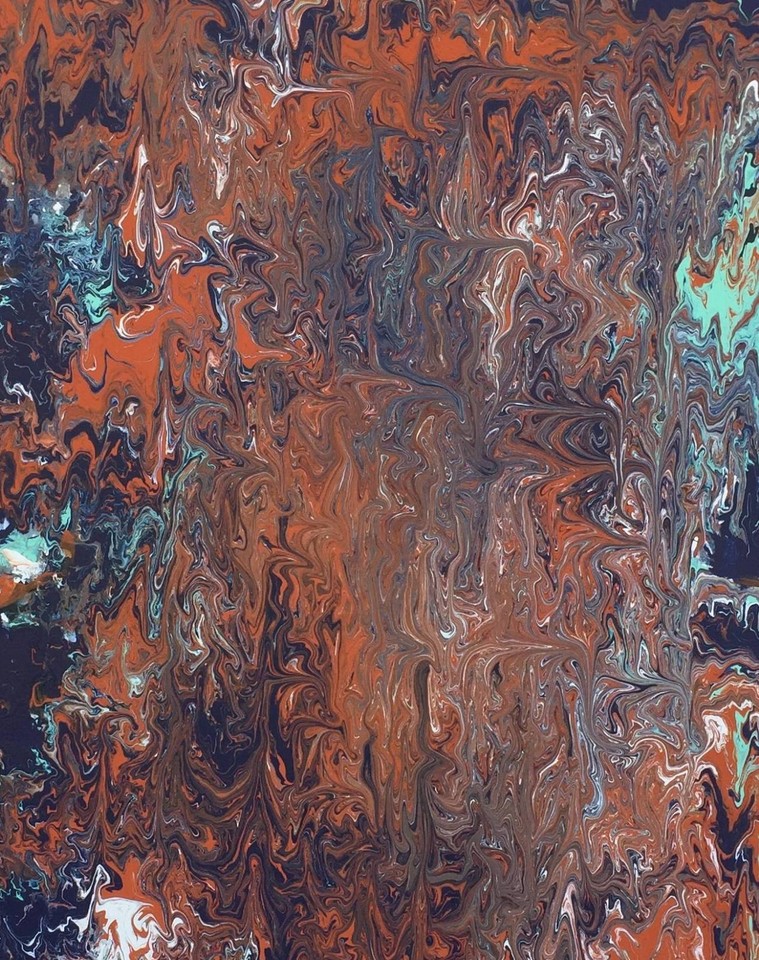 LARGE CONTEMPORARY ORIGINAL MODERN ABSTRACT CANVAS PAINTING ART Dan Byl ...