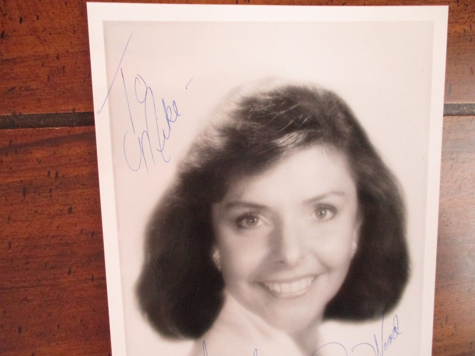 PATRICE WOOD(WJAR TV/Providence RI/Tuesdays Child)Signed 5 x 7 Black ...