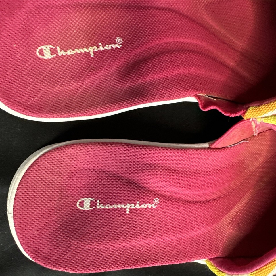 Champion Womens sz 7 1/2 ~ 7.5 Slide Sandals Multi Color Slip On | eBay