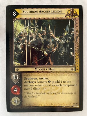 LOTR TCG - Southron Archer Legion 6R80 - Ents of Fangorn | eBay