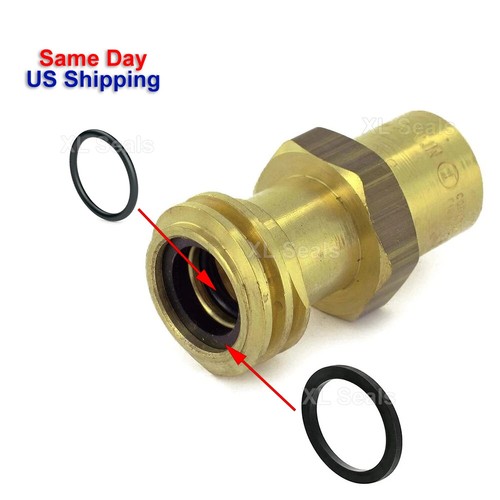 O-RING SET MALE COUPLER PROPANE TANK FORKLIFT BUFFER FOR REGO 7141M ...