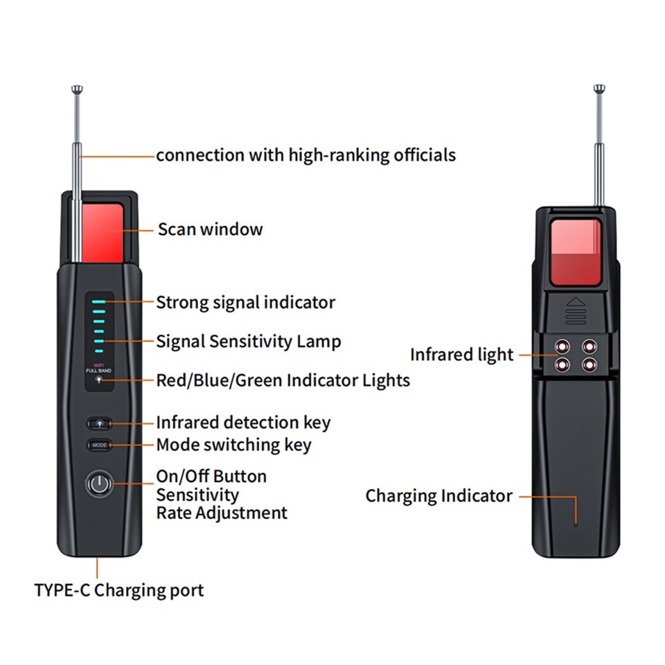 Car GPS Trackers Rechargeable Bug GSM GPS WiFi Tracker Bug Finder for ...