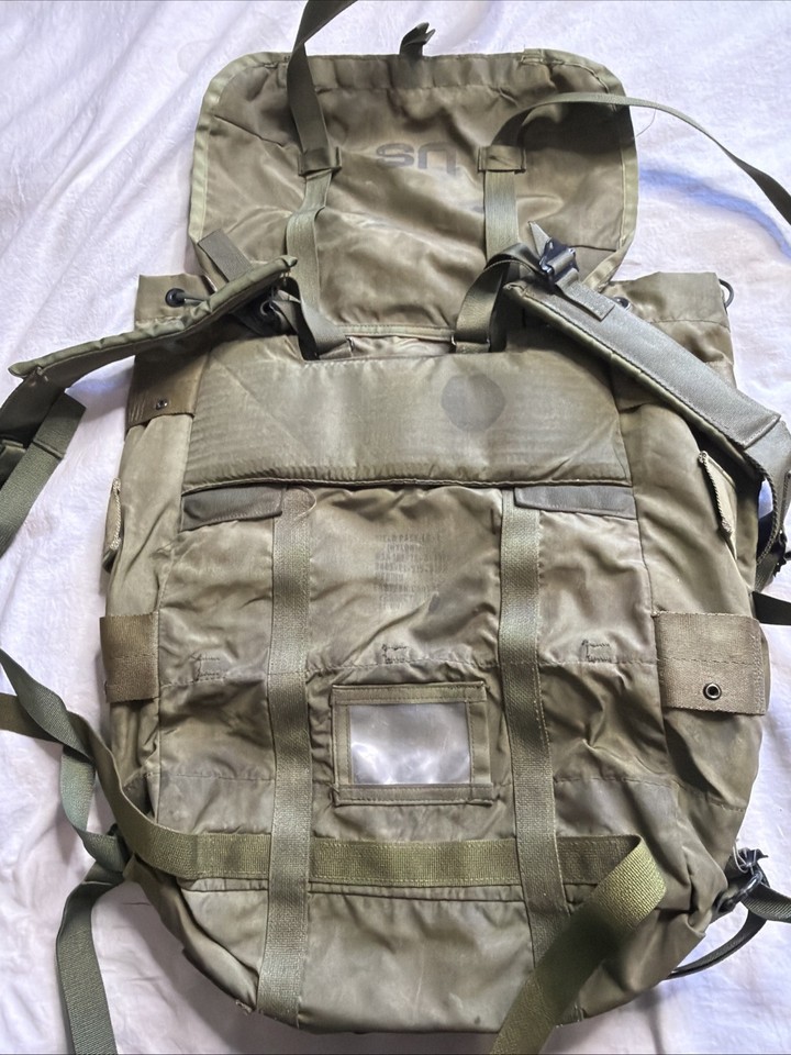 1976 US Army Field Pack Combat Nylon LC-1 Large Alice Vintage Backpack ...