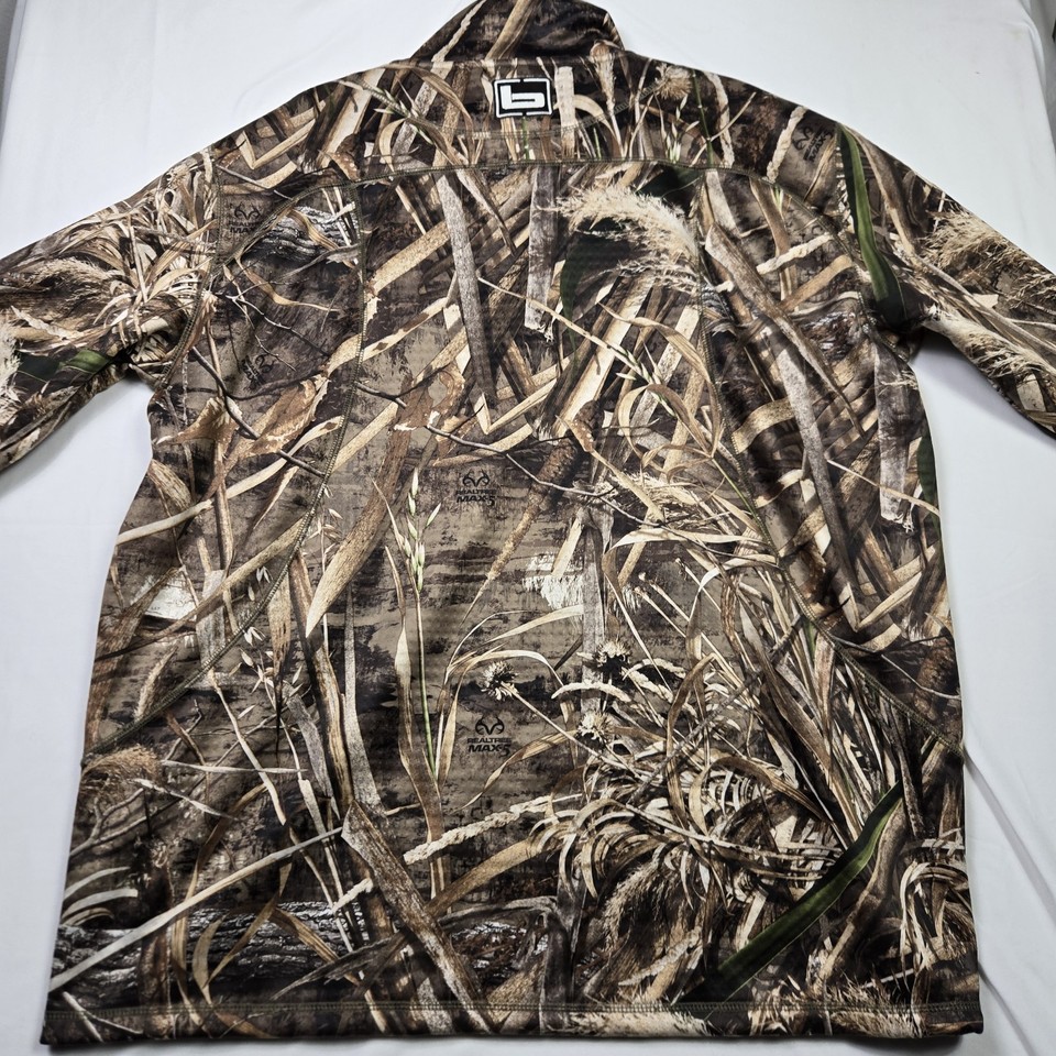 Banded Gear Realtree Camo Quarter Zip Pullover Jacket XL Hunting ...