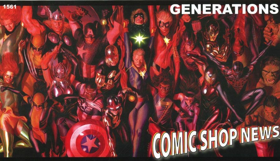 Comic Shop News #1561 VF/NM; CSN | Marvel Alex Ross - w/Bag+Board | eBay UK