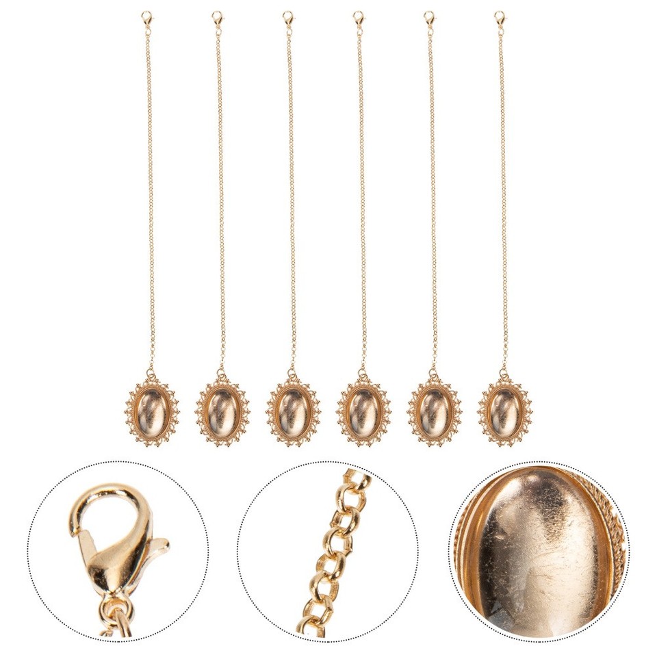 6 Pcs Graduation Memorial Charm Photo Frame Pendant Making Supplies ...