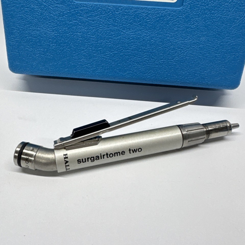 Hall Surgairtome Two Pneumatic Surgical Handpiece Drill 5058-01 Zimmer ...
