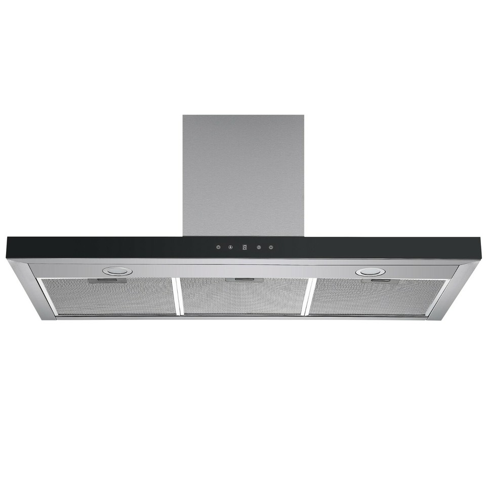 Cookology Chimney Cooker Hood 100cm T-Shape Extractor Fan - S/Stl ...