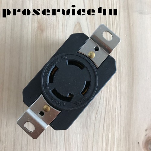 NEMA L20-30R Power Twist-Lock Receptacle Plug 30A 347/600V 3 Phase L20 ...