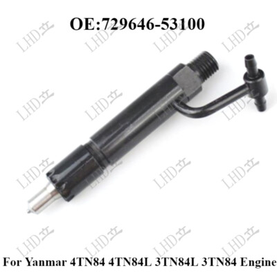 Fuel Injector 729646-53100 For Yanmar 4TN84 4TN84L 3TN84L 3TN84 Engine ...