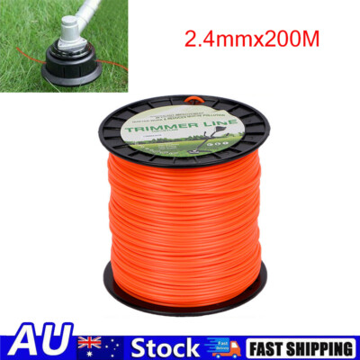 Trimmer Line Round Whipper Snipper Cord Wire Brushcutter Rope 2.4mm x ...