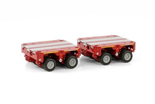 Scheuerle Inter Combi Set 2 axle red WSI Models 04-2162 1:50 | eBay