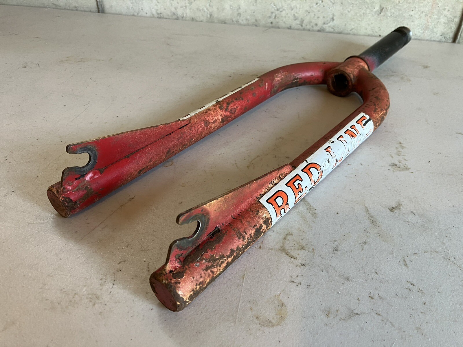 1970s Redline Square back 20inch bmx Fork non drilled Original Finish ...