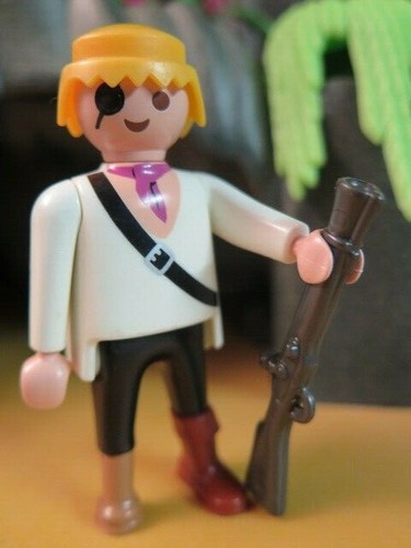 CUSTOM PIRATE TROMBLON E PLAYMOBIL 3029 3860 3947 4067 4432 5238 5737 ...