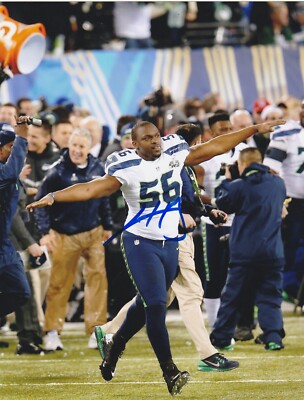 CLIFF AVRIL SEATTLE SEAHAWKS ACTION SIGNED 8x10 | eBay