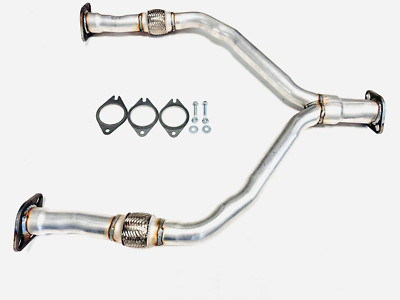 Fits: Flex Y Pipe For 2009-2016 Nissan 37OZ 3.7L & 2004-2006 Infiniti ...