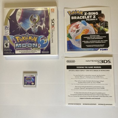 Pokemon Moon (Nintendo 3DS) XL 2DS Game w/Case & Insert | eBay