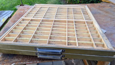 Large Ludlow Printing Press Letterpress Printers Type Case Printers ...