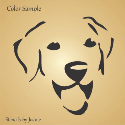 Pumpkin Face Template Dog