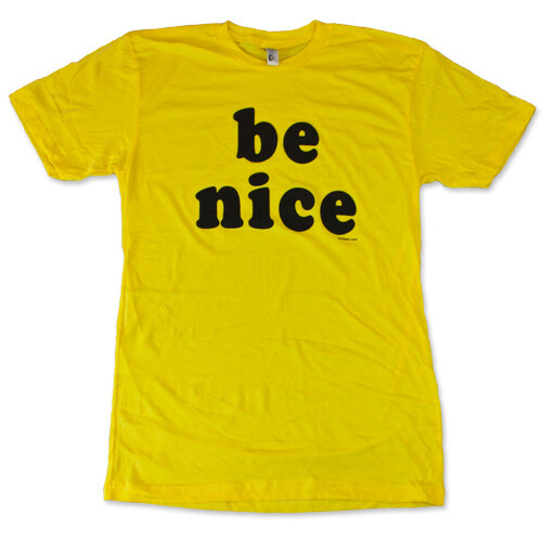 "BE NICE" T-Shirt from KyleTees.com, Brand New, 100% Made in the USA | eBay