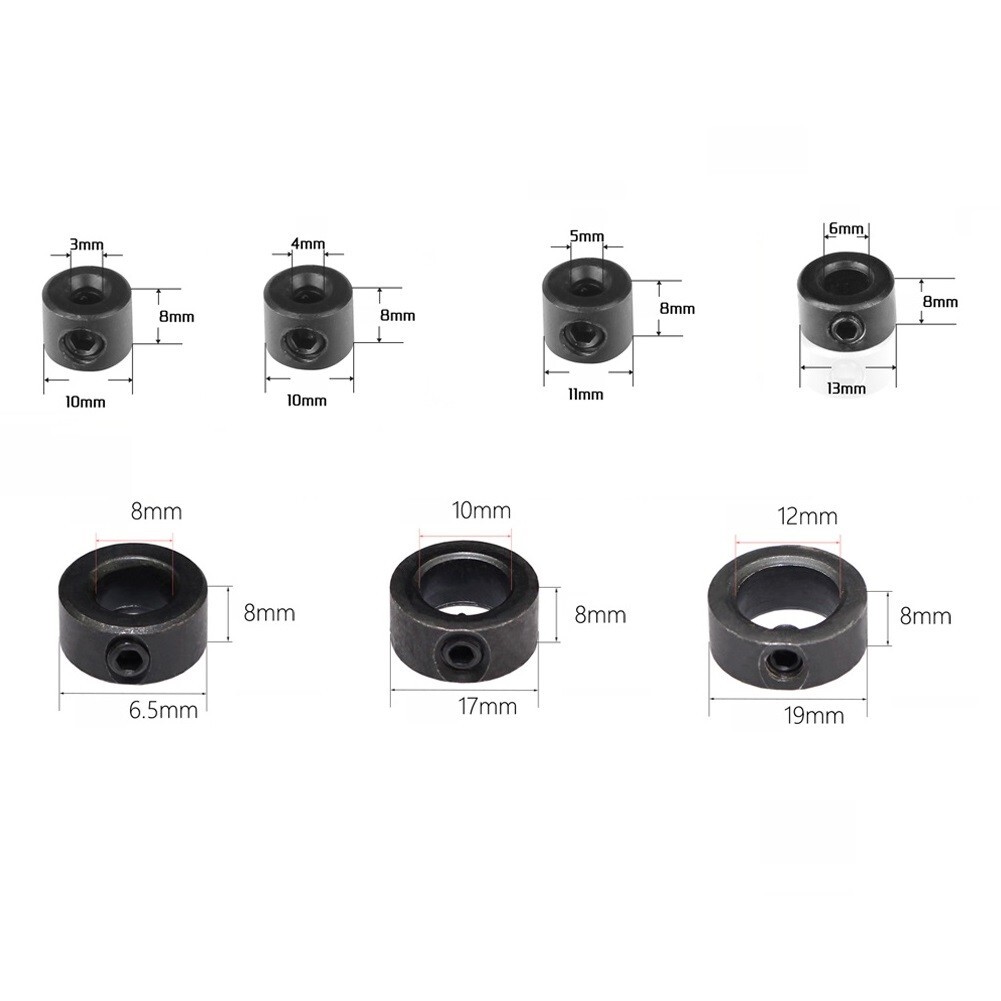 Precision Depth Limit Rings 7Pcs 312mm Industrial Grade Rust resistant ...