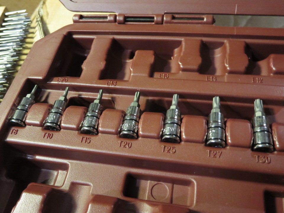 MATCO ADV 12pc. Torx T 8 thru T 60 and 13-Pc. Metric Hex SET 2.5 thru ...