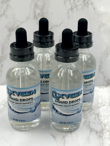 Oxygen Liquid Drops Health Naturally Stabilized Iodine Mineral Water ...