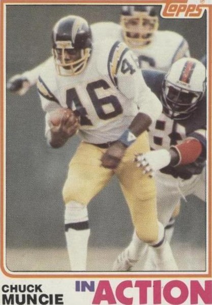 1982 Topps - #237 Chuck Muncie for sale online | eBay