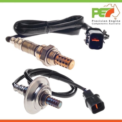 2x New PEC Post-Cat Oxygen Sensors LHS + RHL To Suit Mitsubishi Pajero ...