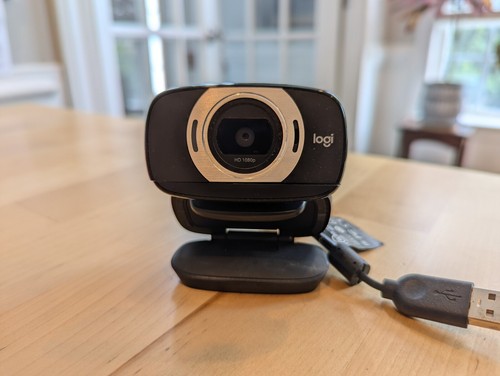 Logitech C615 HD 1080p Webcam, Auto Focus, Integrated MonoMic, Light ...