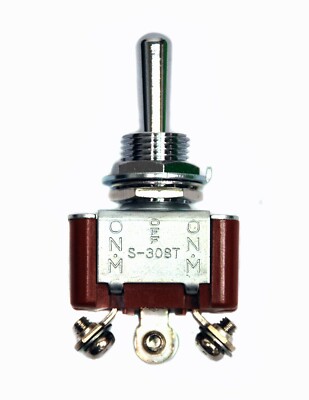 1pc S-308T S308T Toggle Switch On/Off/On 3P SPDT 15A125V 6A250V NKK ...