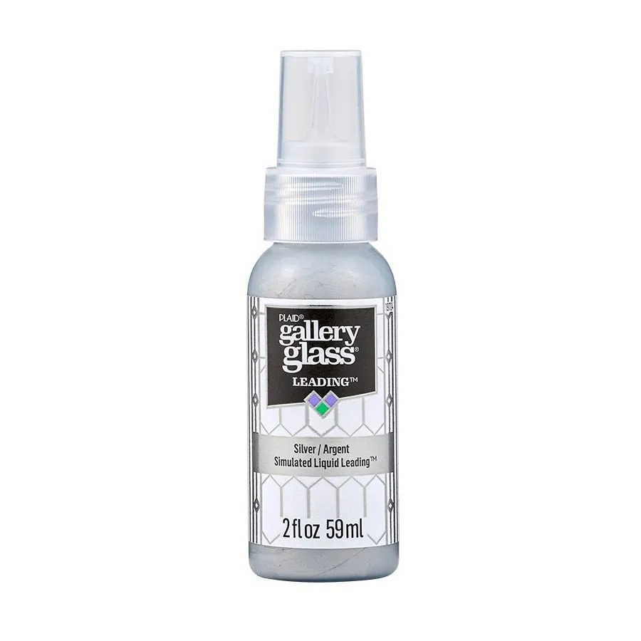 GALLERY GLASS Window Colours 2oz GLASS PAINT, LIQUID LEADING, Lead ...