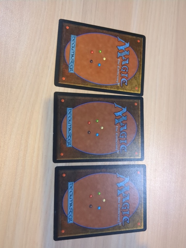 Magic: the gathering Mirage 299 Island (Rocky Water) Land MTG 3x | eBay
