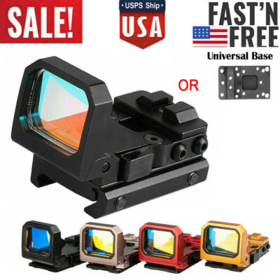 Folding Flip Up Red Dot Sight Holographic Reflex Sight RMR For Glock ...