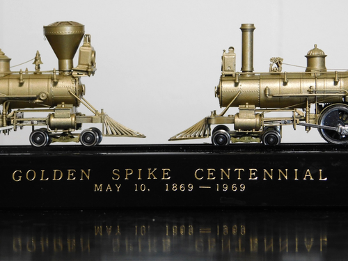 HO United Golden Spike 1869 Centennial locomotive set CP “Jupiter" & UP ...