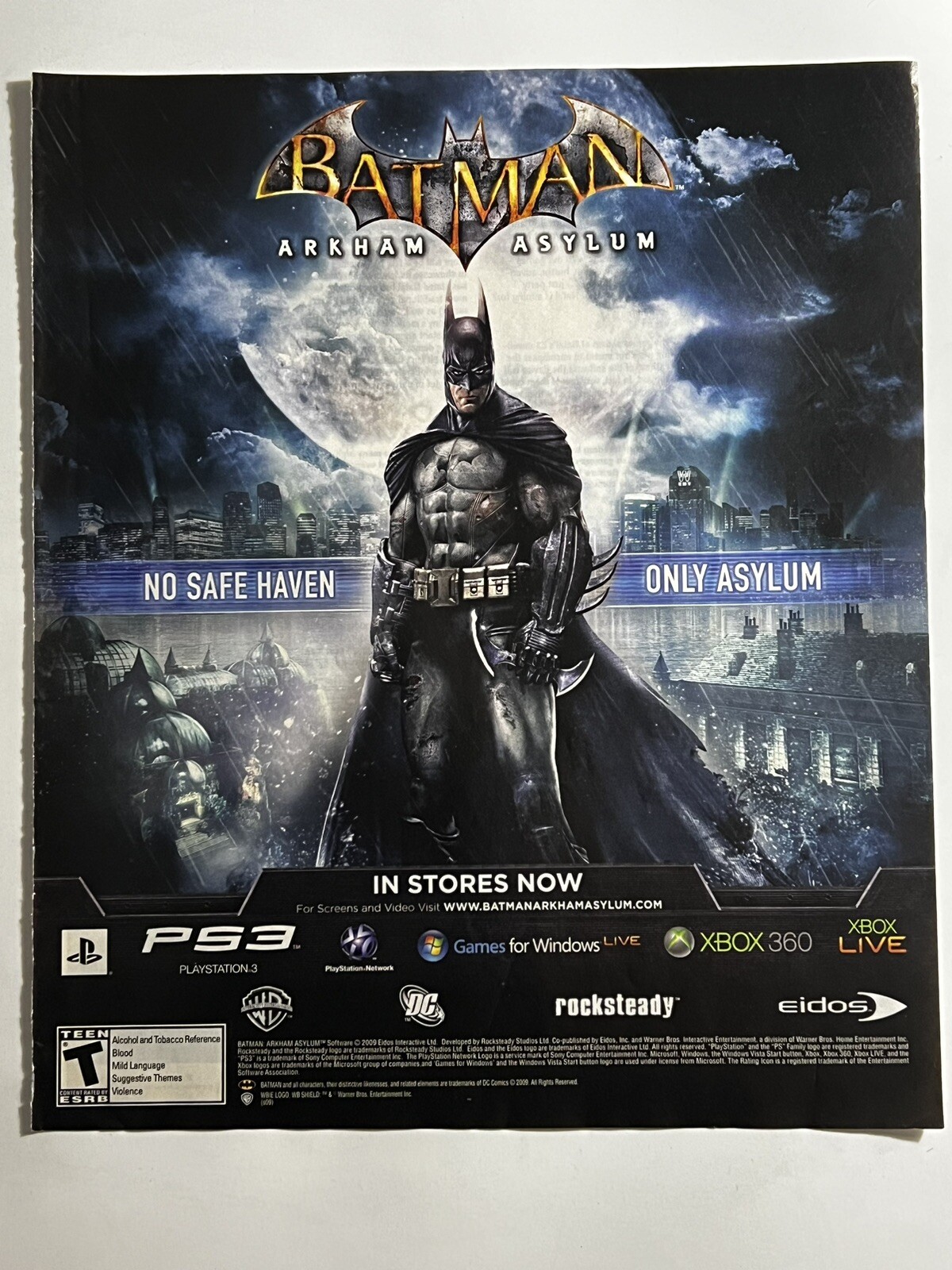Batman Arkham Asylum Movie Poster