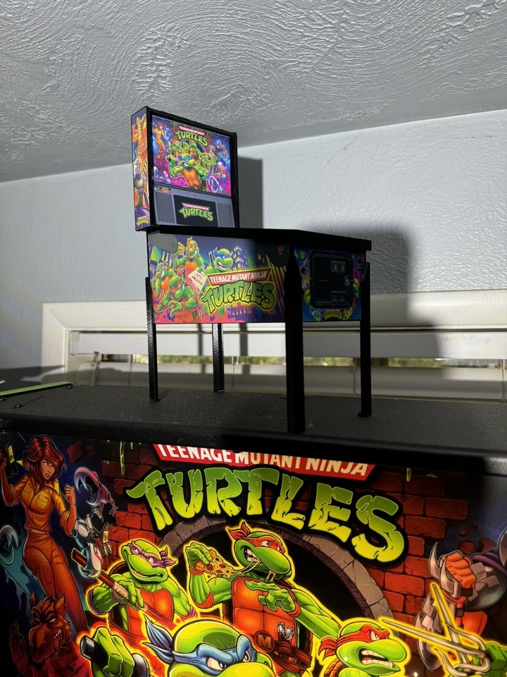 Replica Stern “Teenage Mutant Ninja Turtles” Large 1:6 Scale Model ...
