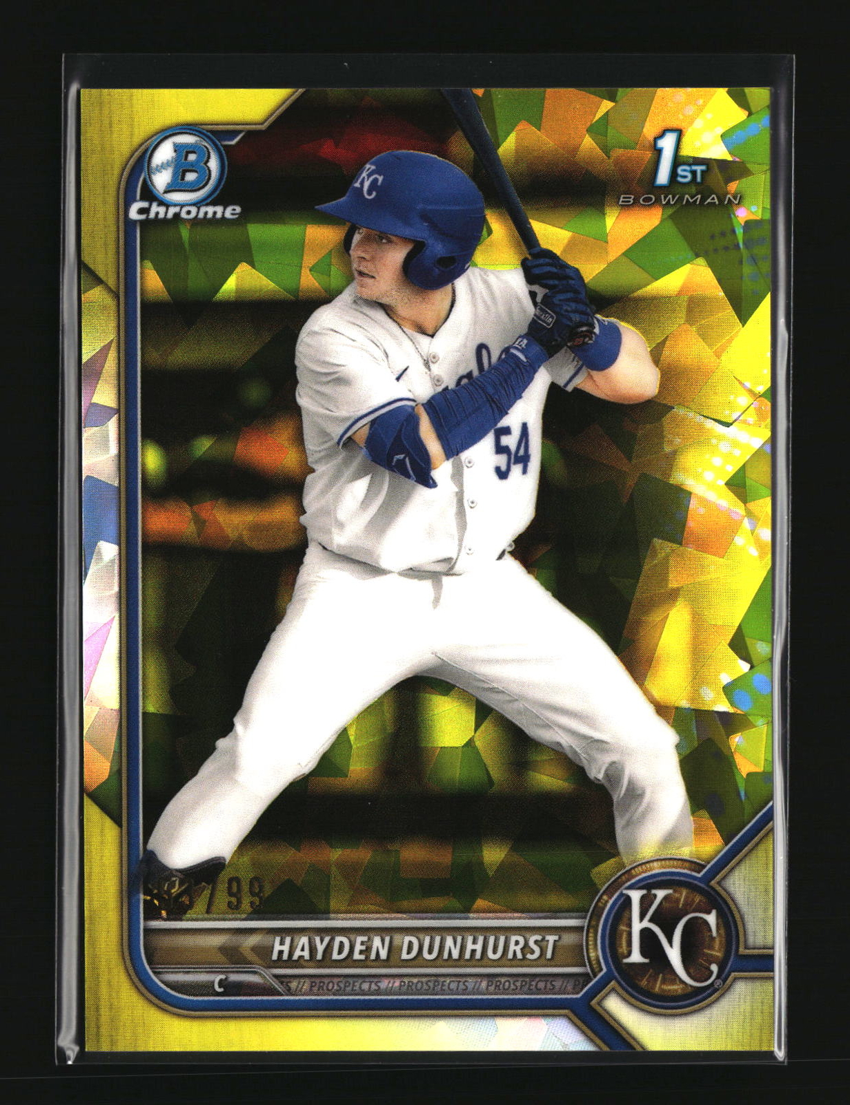 Draft Sapphire #BDC-44 Hayden Dunhurst 1st Edition /99 | eBay