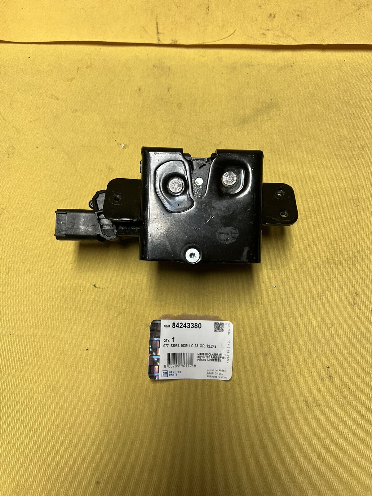 2007 - 2017 Escalade Tahoe Yukon Power Tailgate Lock Latch Actuator ...