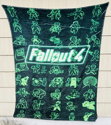 Fallout 4/EXTRA LARGE/Plush Blanket/Almost 80in x 60in | eBay