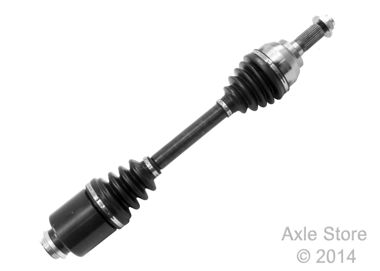 2 Front Premium CV Axles Shaft Fit 2007-2009 Mazda 3 2.3L Automatic ...