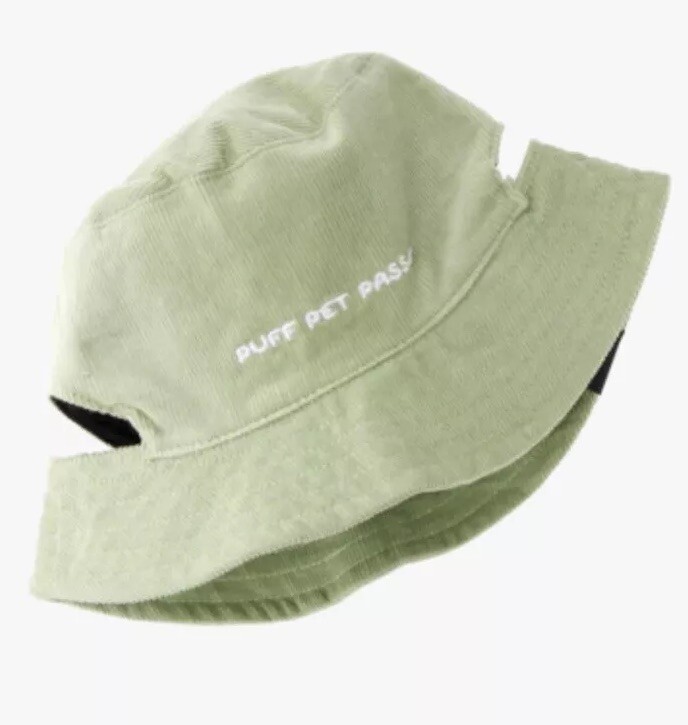 BarkBox 420 Dog Hat (Size M) Green Corduroy Puff Pet Pass NWOT | eBay