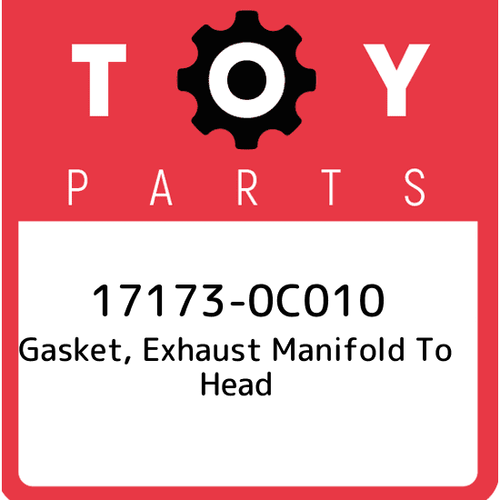 17173-0C010 Toyota Gasket, exhaust manifold to head 171730C010, New ...