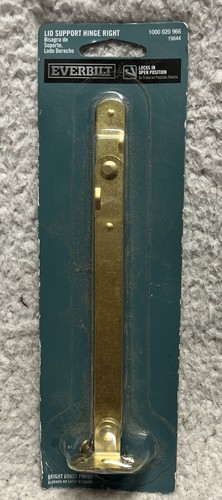Everbilt - 1000 020 966 - Lid Support Lock Hinge Right Bright Brass ...