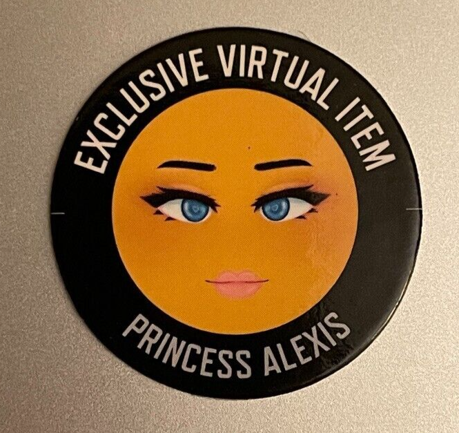 Roblox Celebrity Series 8 FAIRYTALE PRINCESS ALEXIS Toy w/ ALEXIS FACE ...