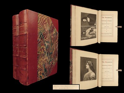 1901 Ltd Ed The DECAMERON Giovanni BOCCACCIO Human Comedy Black Death ...